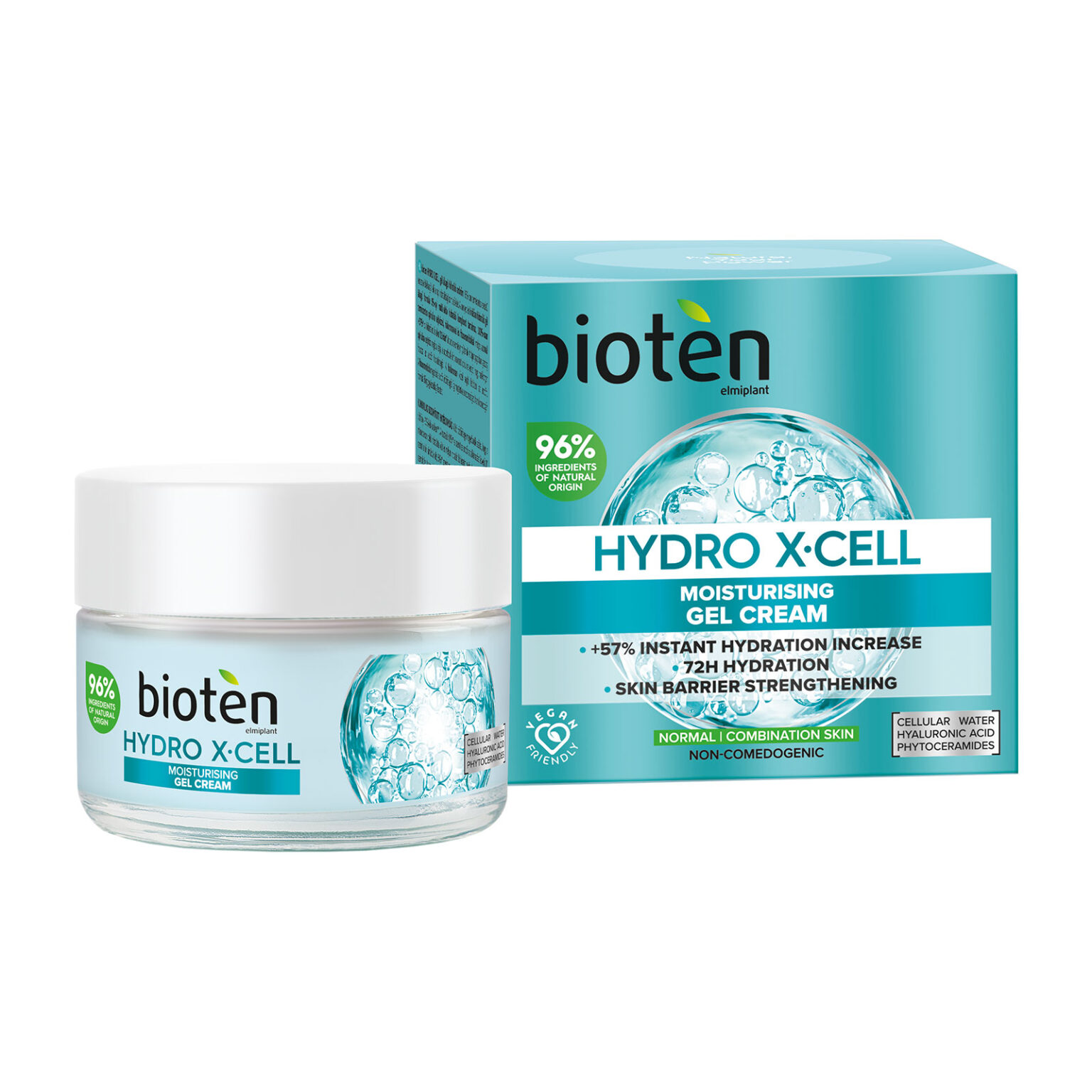 HYDRO X∙CELL Moisturising Gel Cream 72H Hydration Bioten 50ml – CretanPhysis